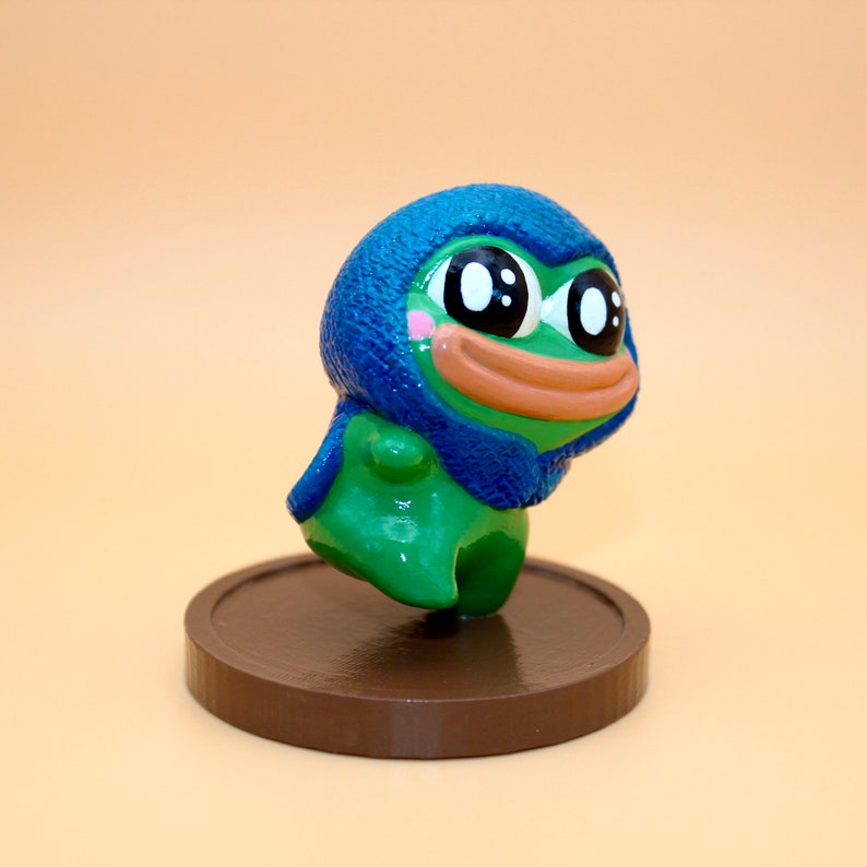 Spin Peepo Pepe Frog Friend Deskpal - Etsy