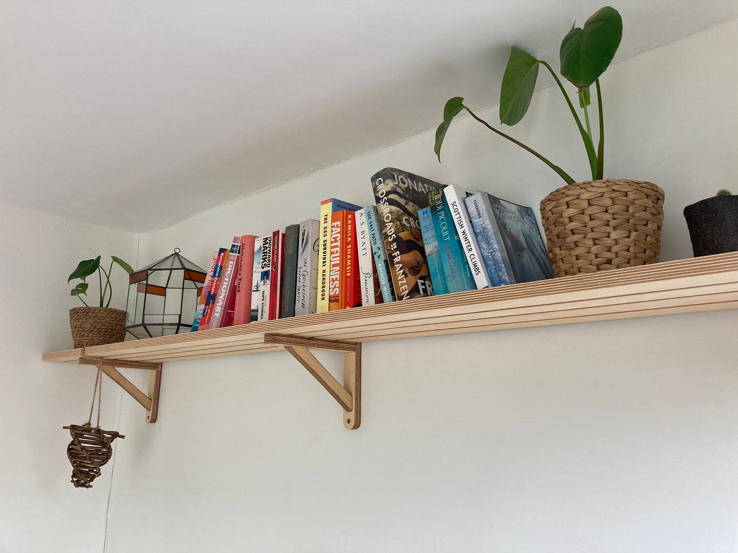 Contemporary Birch Plywood Shelf Bracket - Etsy