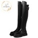 Casual Winter Over Knee Boots With Side Zipper Elegant - Etsy