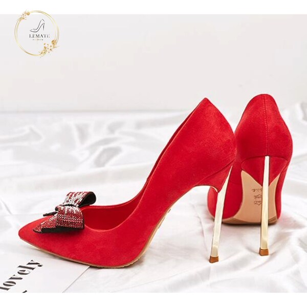 Metal Spike Heels - Etsy
