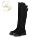 Casual Winter Over Knee Boots With Side Zipper Elegant - Etsy