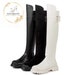Casual Winter Over Knee Boots With Side Zipper Elegant - Etsy