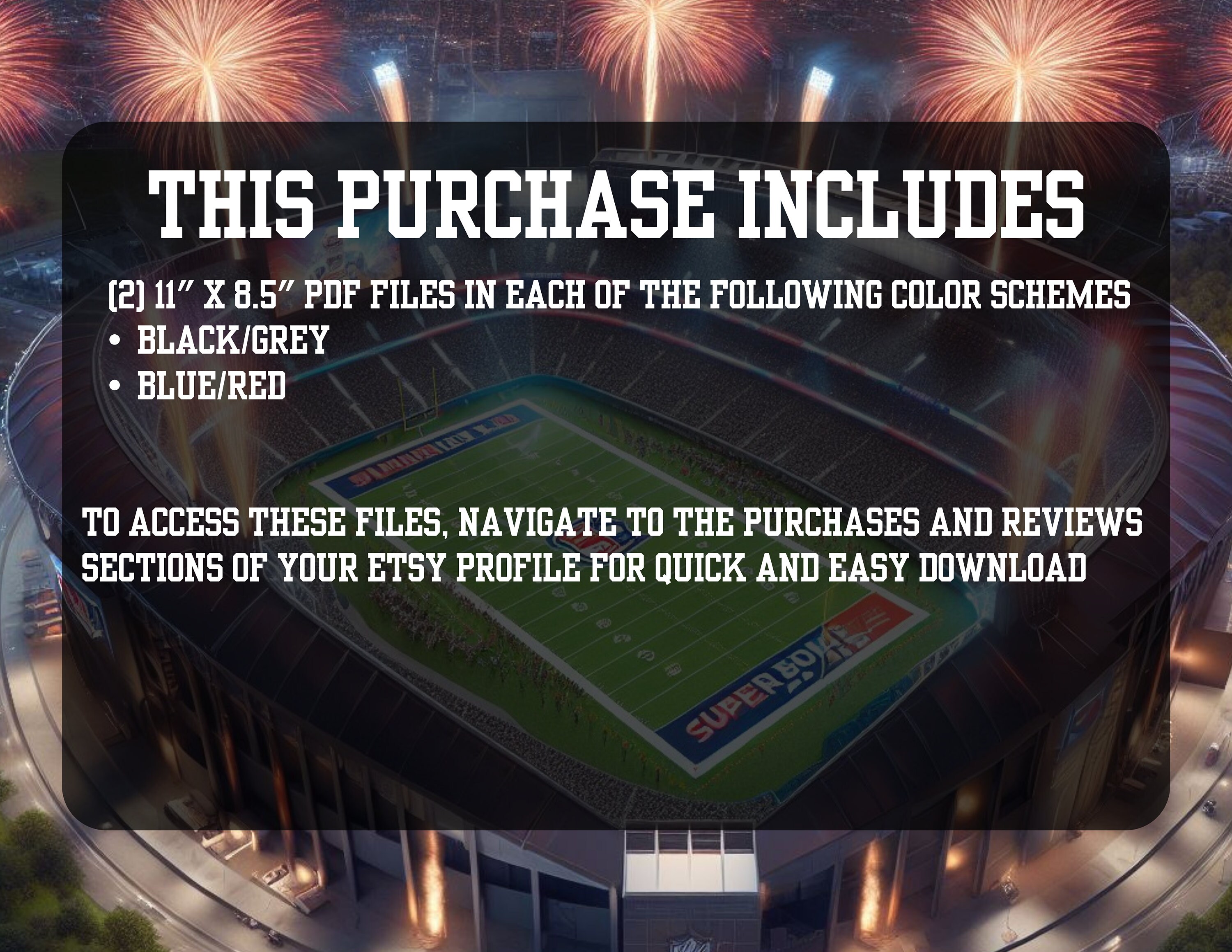 Ultimate Super Bowl Squares Game Sheet Editable & Printable PDF ...