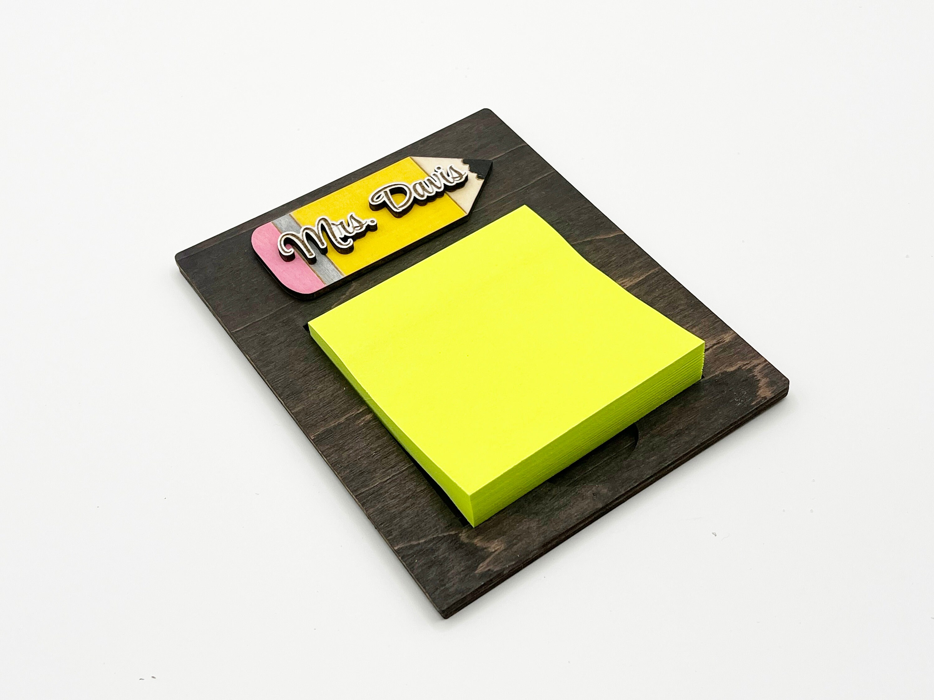 Post It Note Holder Sticky Note Holder for Teacher Appreciation Gift ...