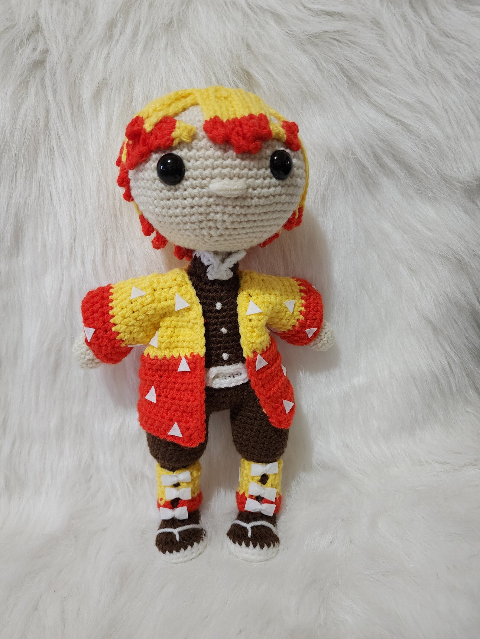 Zenitsu Crochet Plushie - Etsy