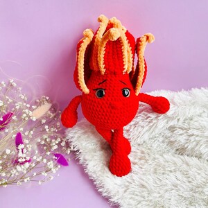 Combo Crochet Patterns Water Drop and Fire Flame Amigurumi Pdf Pattern ...