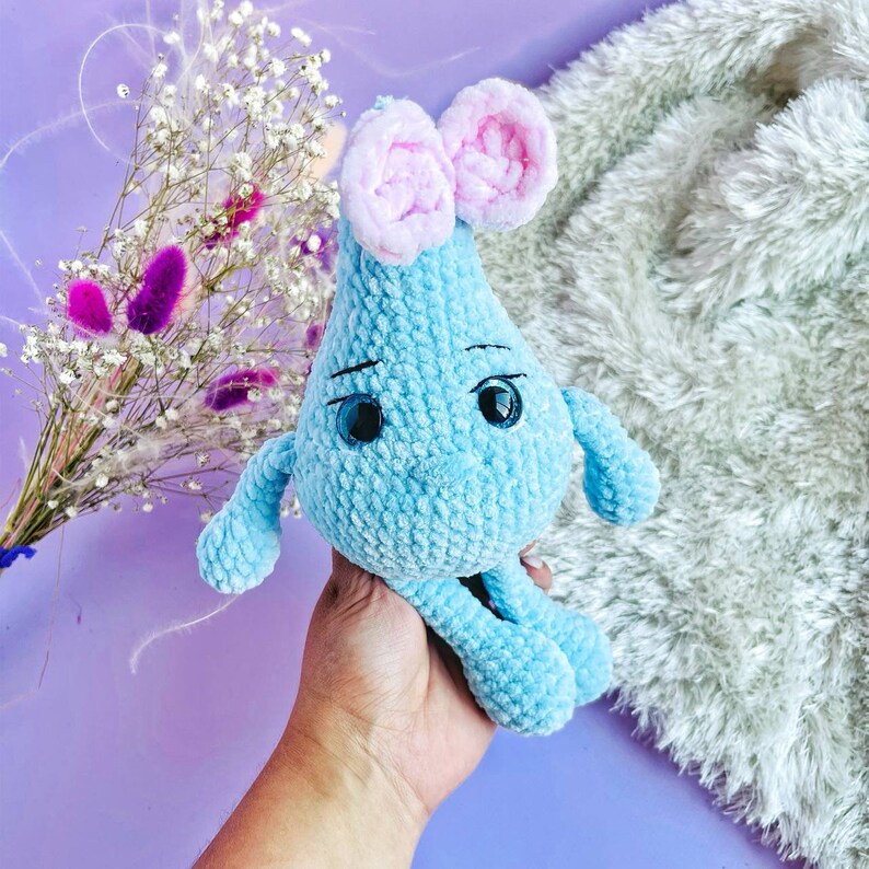 Crochet Water Drop Pattern: Amigurumi Plush Toy (PDF Pattern) - Etsy