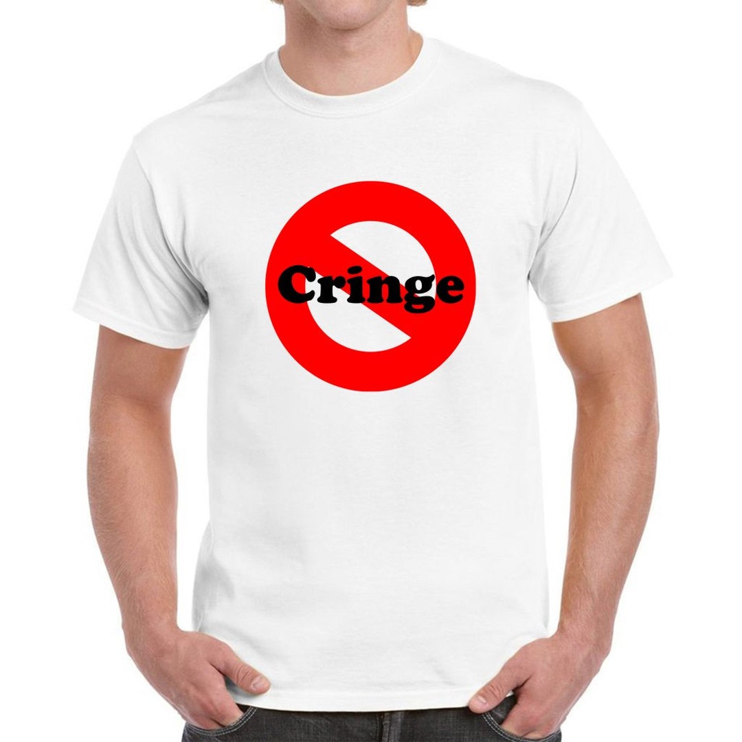 No Cringe Unisex Heavy Cotton T-shirt - Etsy