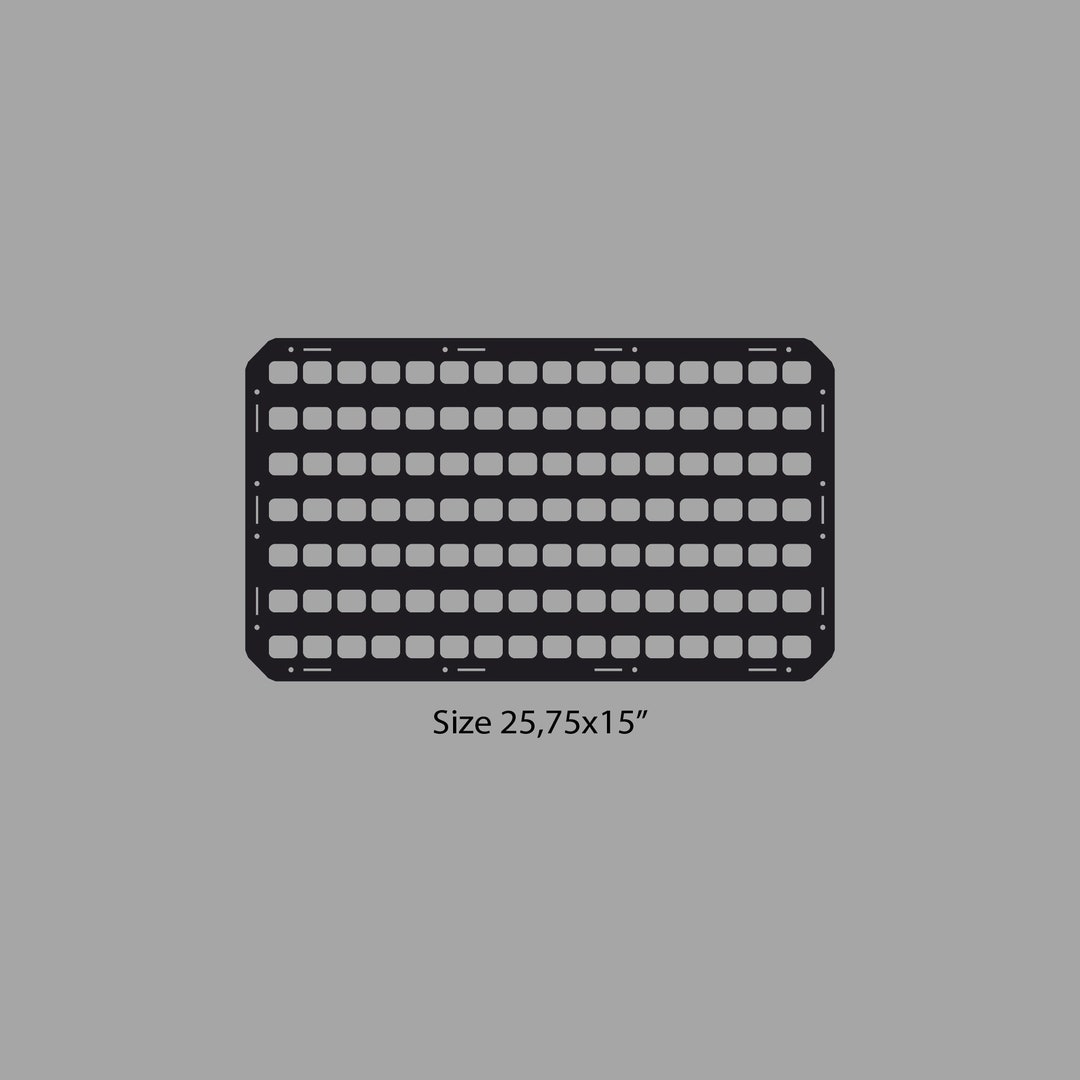 25.75x15'' Molle Panel Tactical Gear Molle System - Etsy