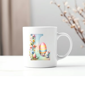 Easter Alphabet Clipart, Watercolor Easter PNG, Cute Easter Letters ...