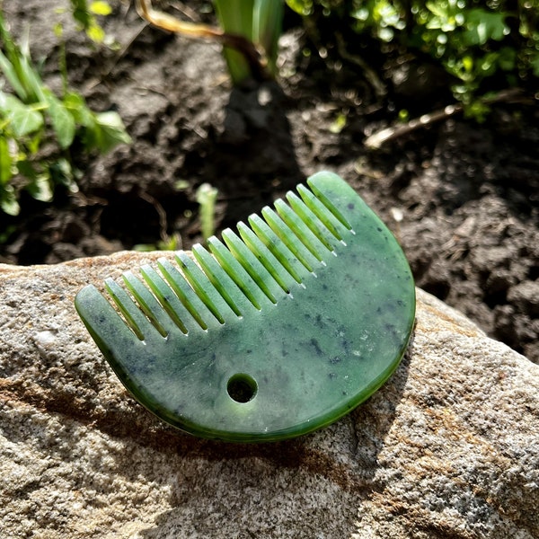 Jade Comb - Etsy