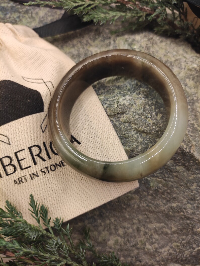 Jade Bangles, Jade Bracelet, Natural Jade, Handmade Jewelry, Solid Jade ...