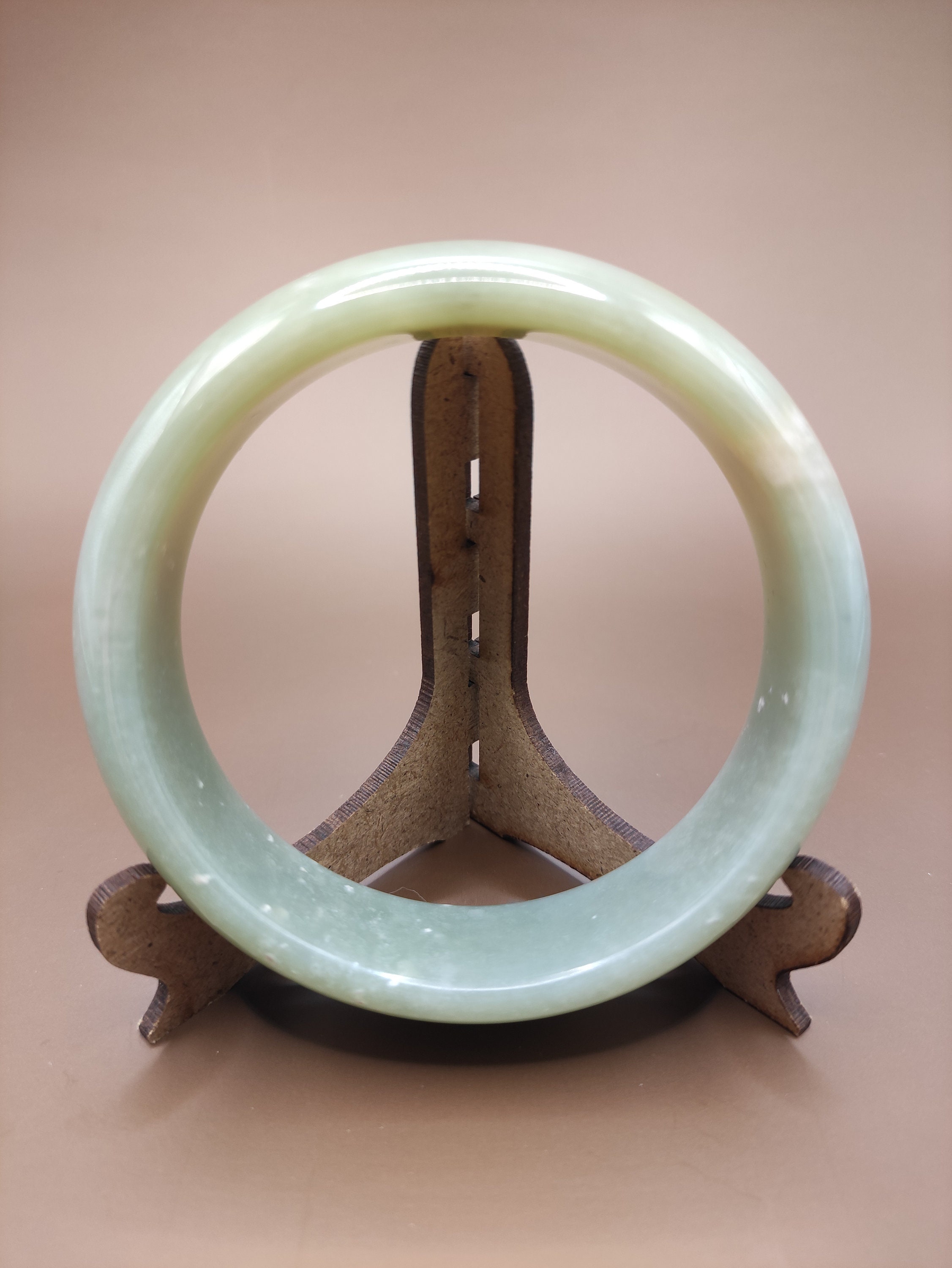 Jade Bangles, Jade Bracelet, Natural Jade, Handmade Jewelry, Solid Jade ...