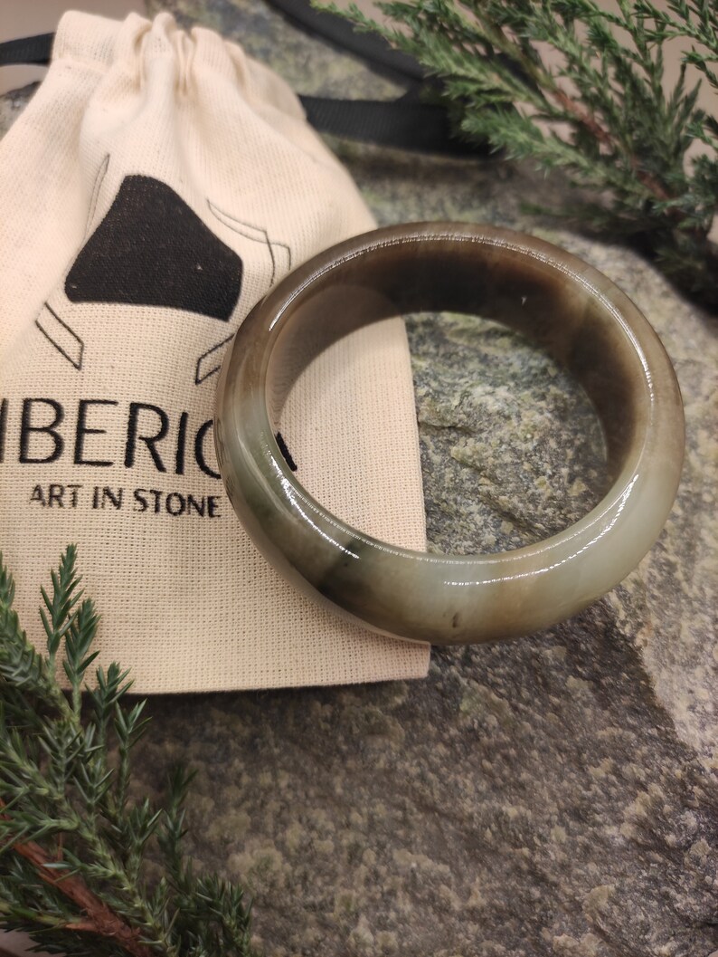 Jade Bangles, Jade Bracelet, Natural Jade, Handmade Jewelry, Solid Jade ...