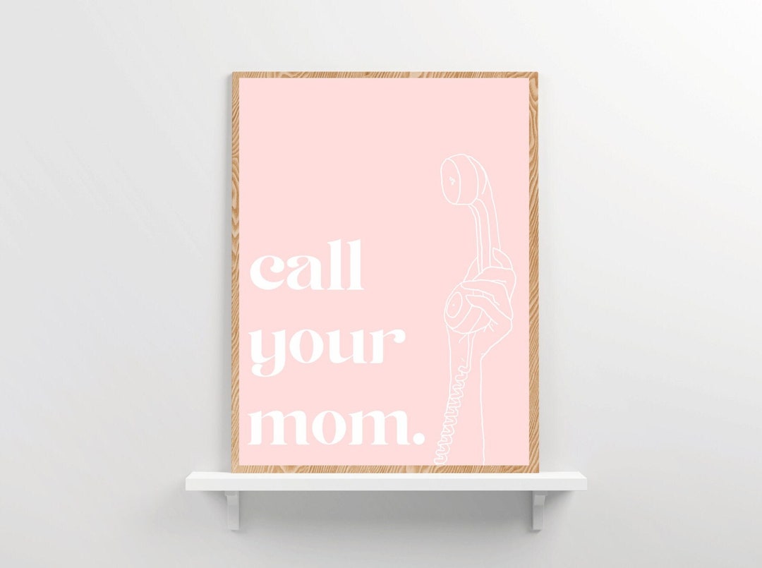 Noah Kahan Poster Call Your Mom Print Etsy