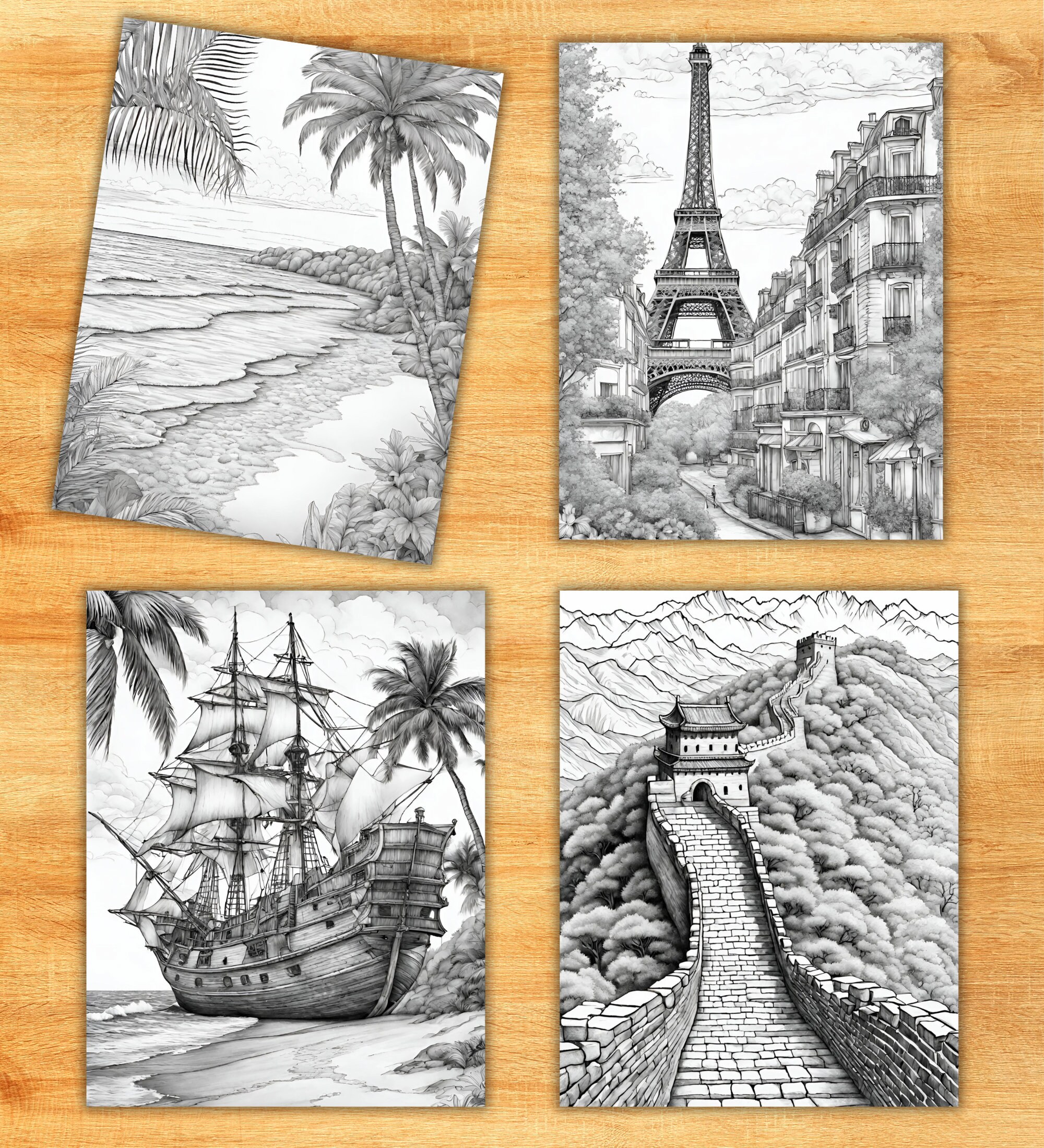 Adult Coloring Pages Printable Digital Download - Etsy