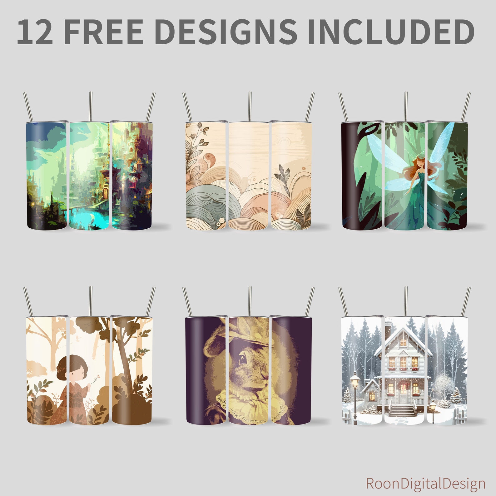 Silver Refrigerator 20oz Skinny Tumbler Sublimation Design, Freezer ...