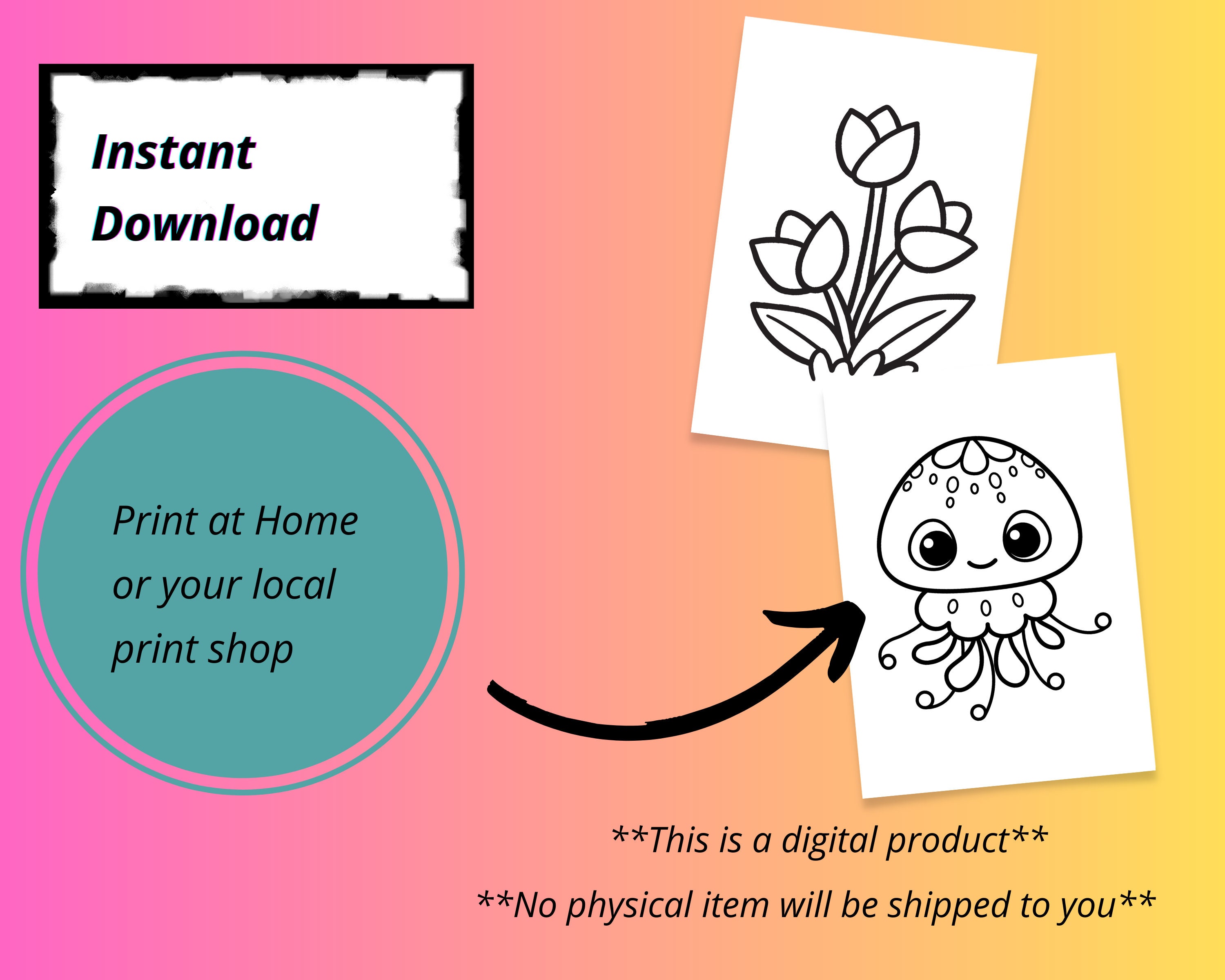 Creative Colouring Pages for Alll, Fun Colouring Pages for Kids ...