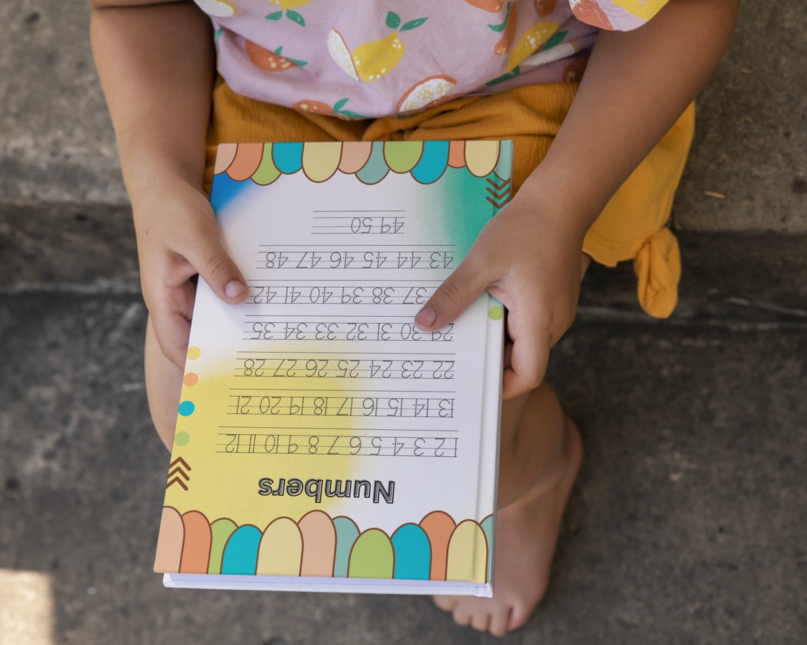 Number Tracing Printable Worksheet, 123 Tracing Sheet, Pre-school/early ...