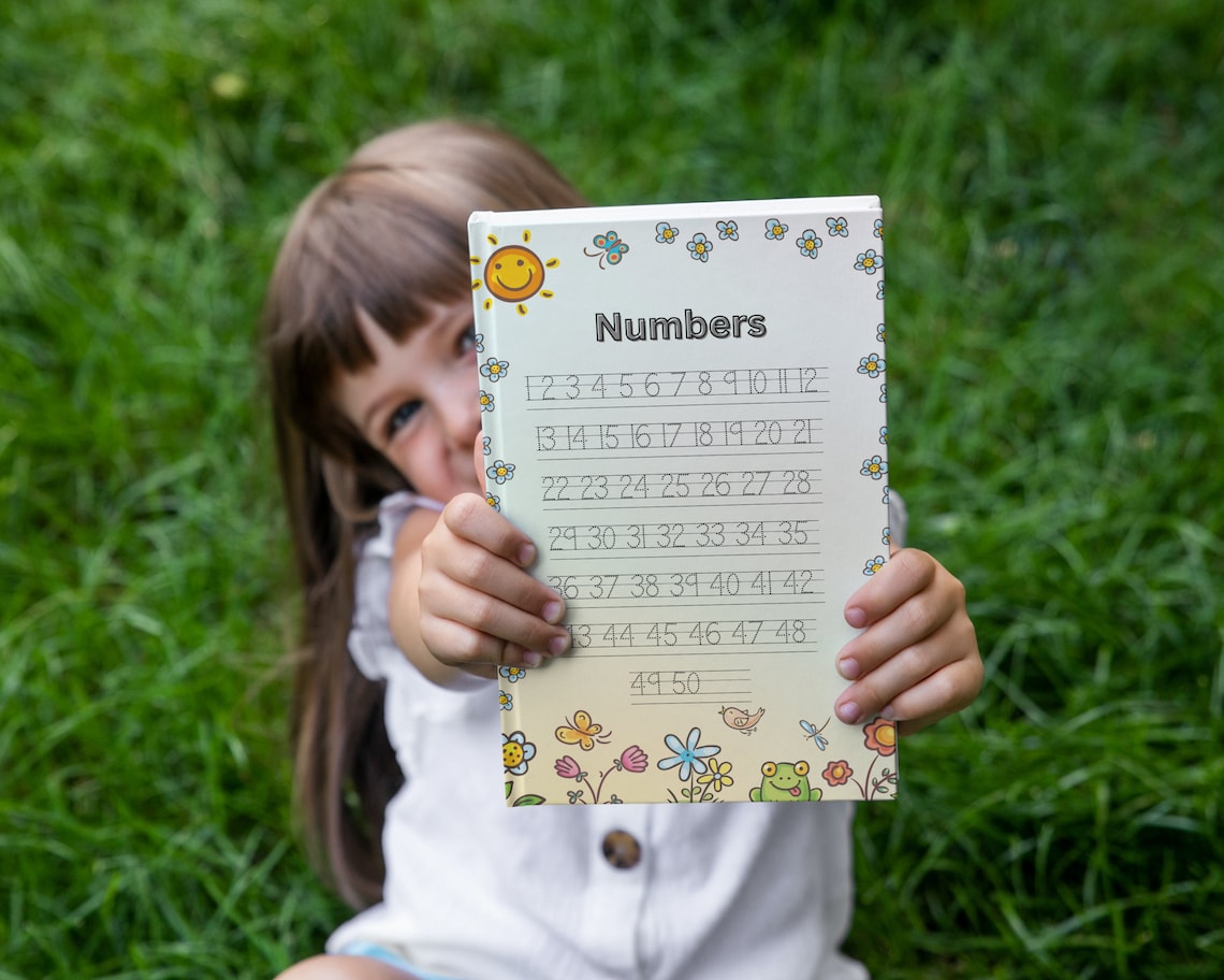 Number Tracing Printable Worksheet, 123 Tracing Sheet, Pre-school/early ...