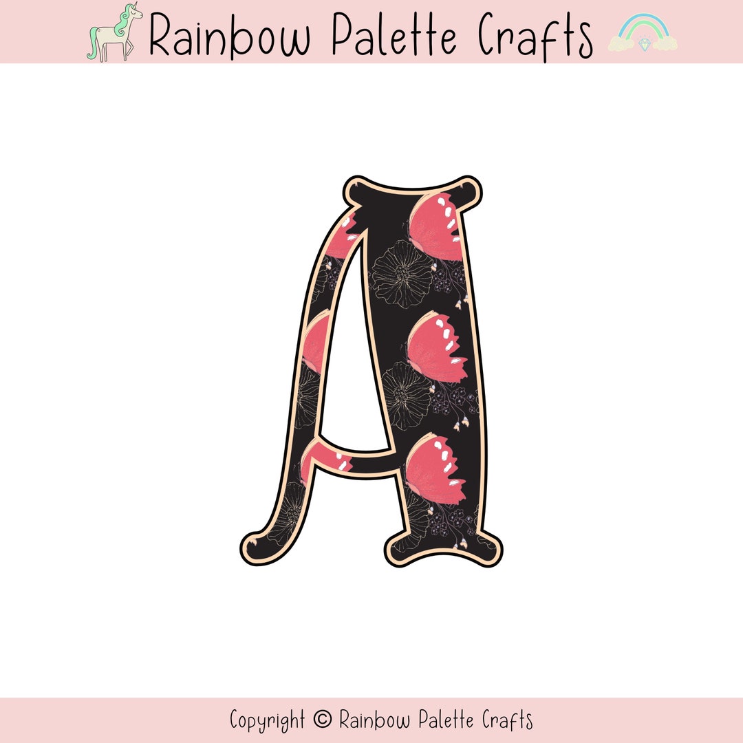 Butterfly Alphas PNG Collection for DIY and Commercial Projects-pink ...