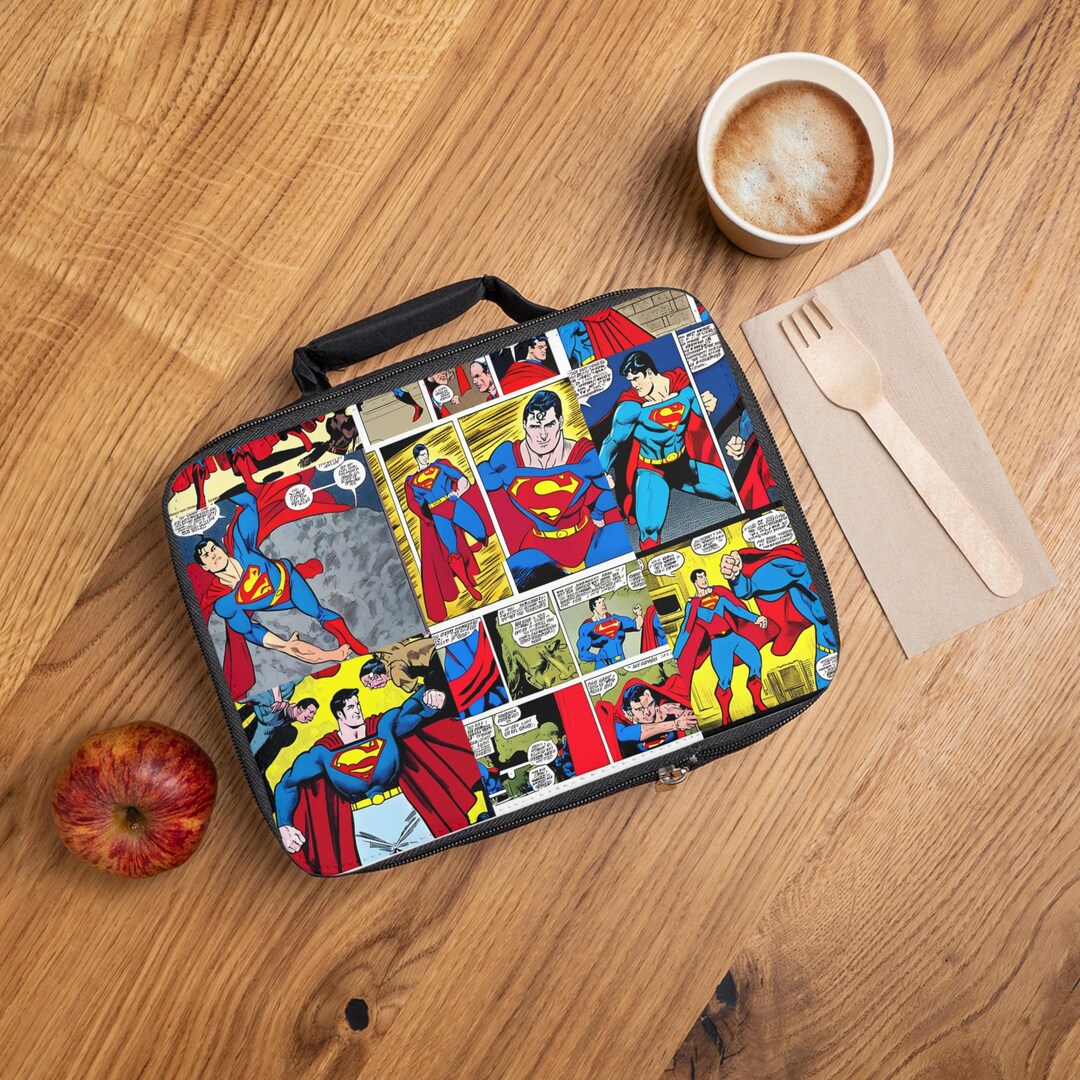 Superhero Comic Book Lunch Bag - Etsy