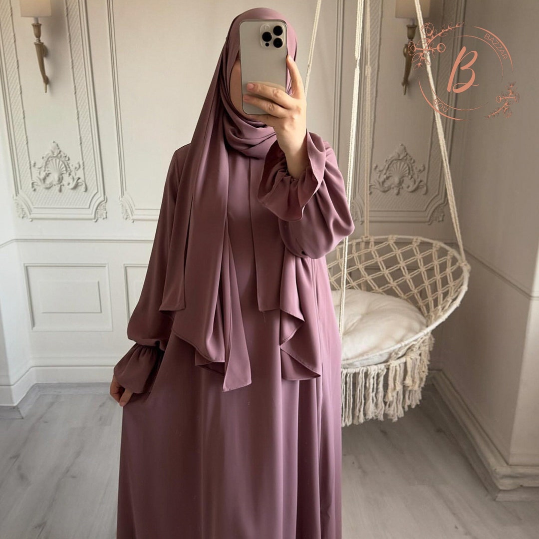 Ramdan Abaya Abaya Plain Eid Ramadan Hijab Maxi Dress Abaya Muslim Eid ...