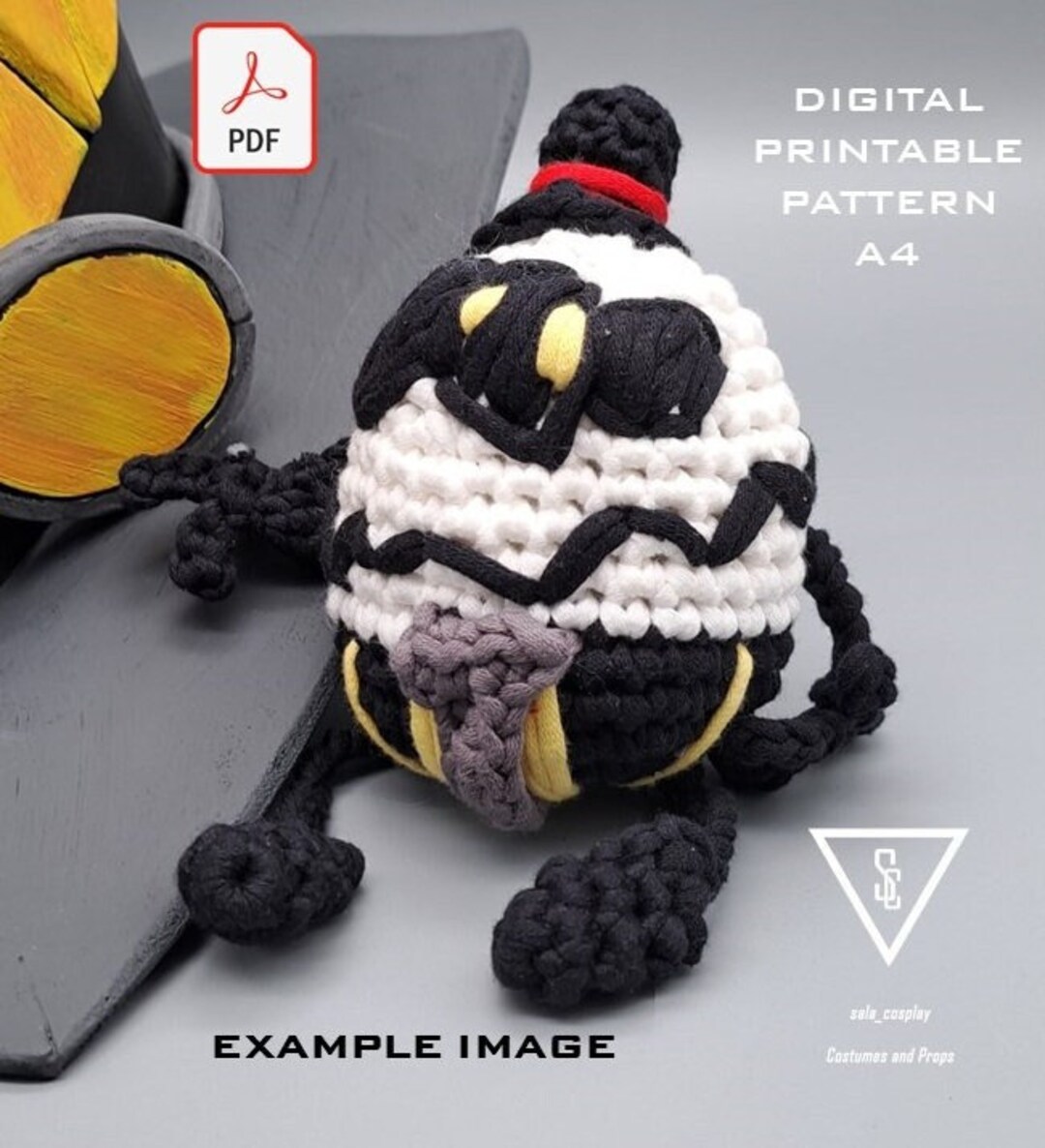 Egg Bois Egg Boiz Egg Boyz Hazbin Hotel Crochet Pattern Crochet ...