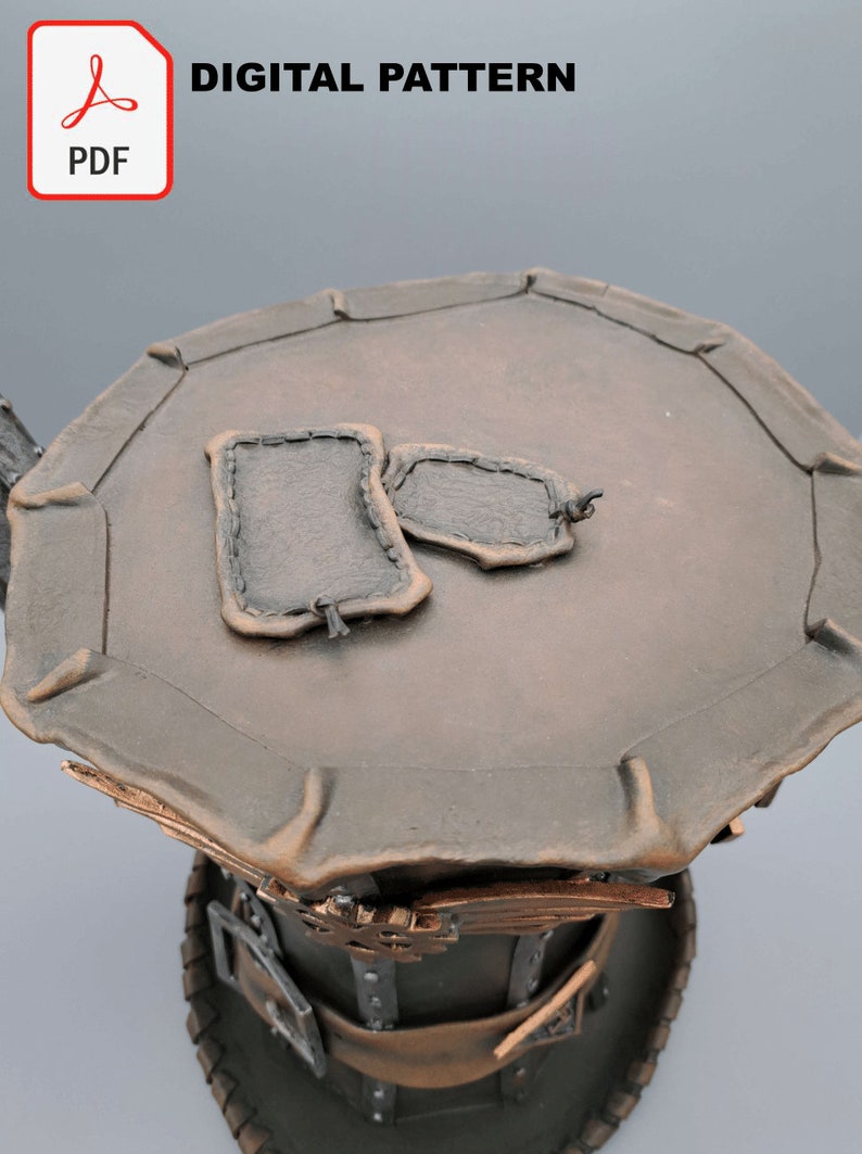 Steampunk Top Hat EVA Foam Pattern - Steampunk Top Hat Sewing Pattern ...