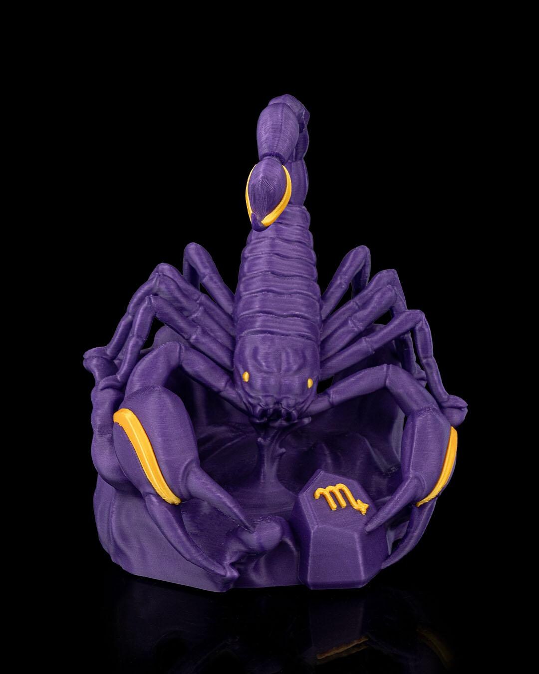 Personalized Scorpio Zodiac Sign Statue 3D Printed Astrology-inspired ...