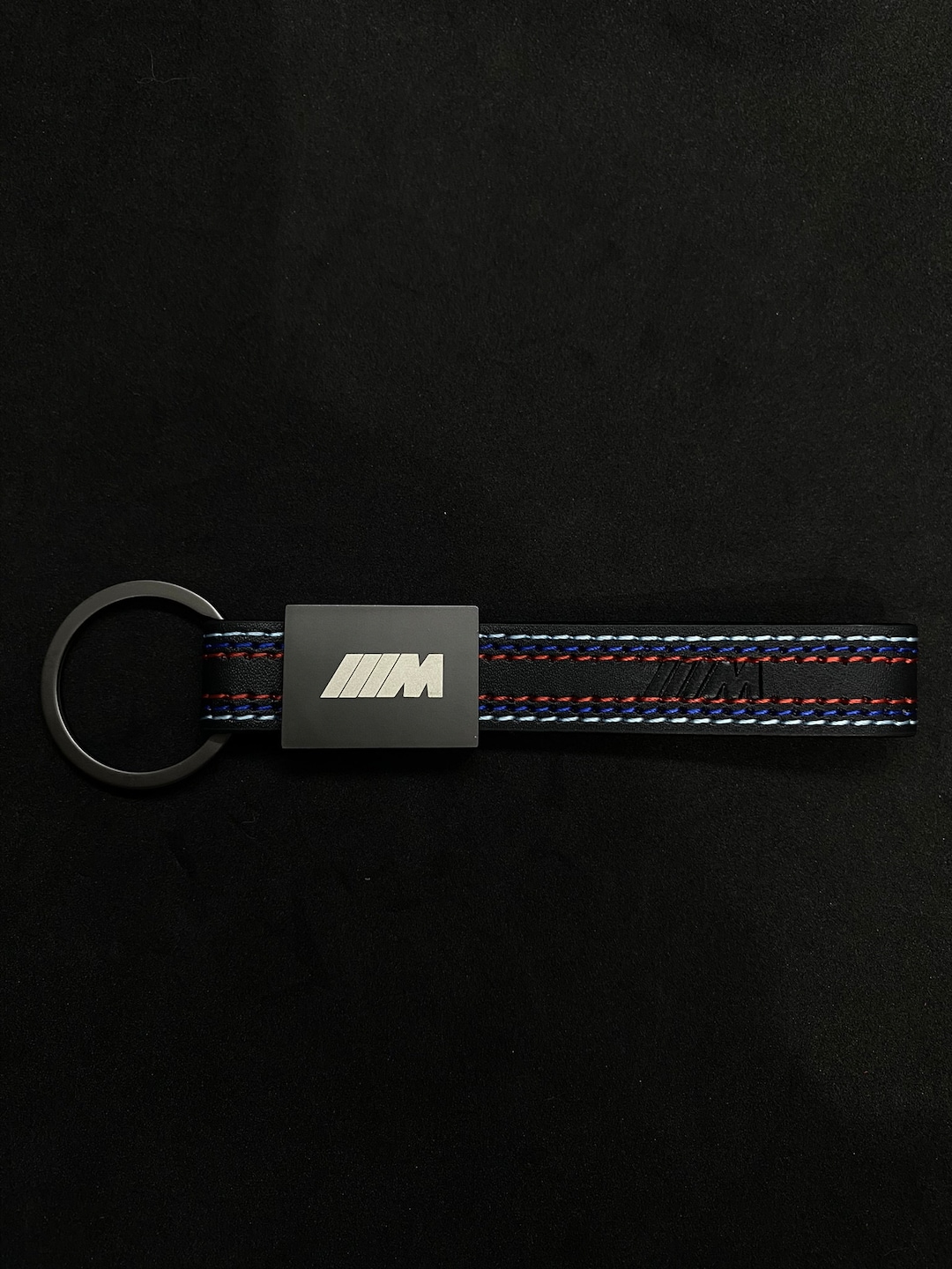 FREE P&P Luxury Black BMW M-SPORT Leather Key Chain Perfect - Etsy