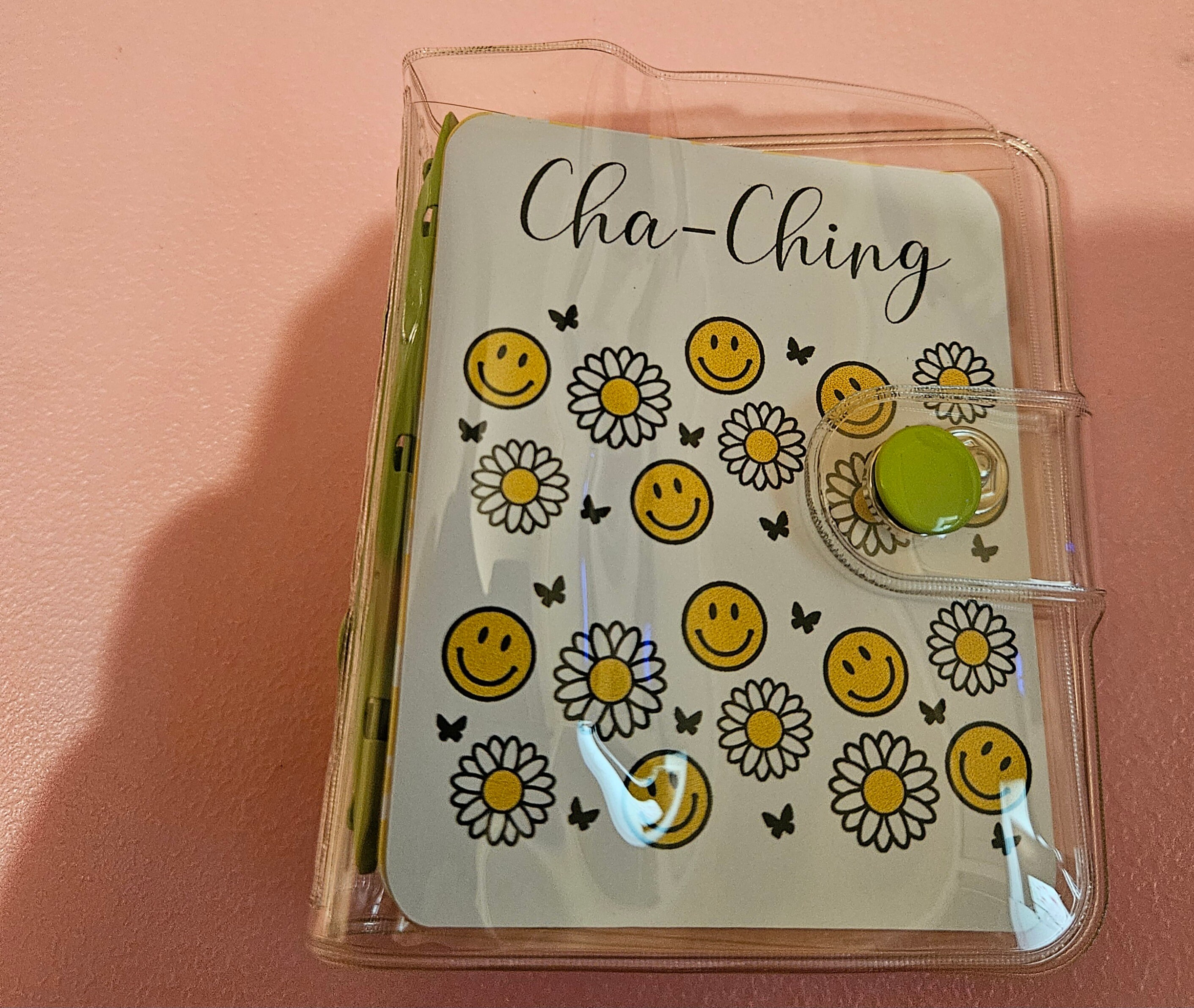 Cha-ching Minis - Savings Challenge Binder - Smiley Face - Hearts ...