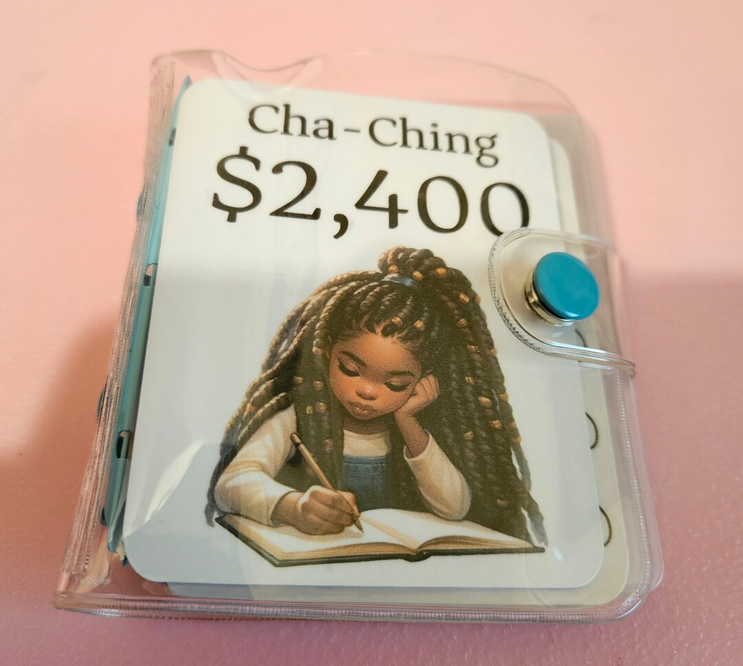 Cha-ching Minis Savings Challenge Binder 4 Designs Save 2,400 Choose ...
