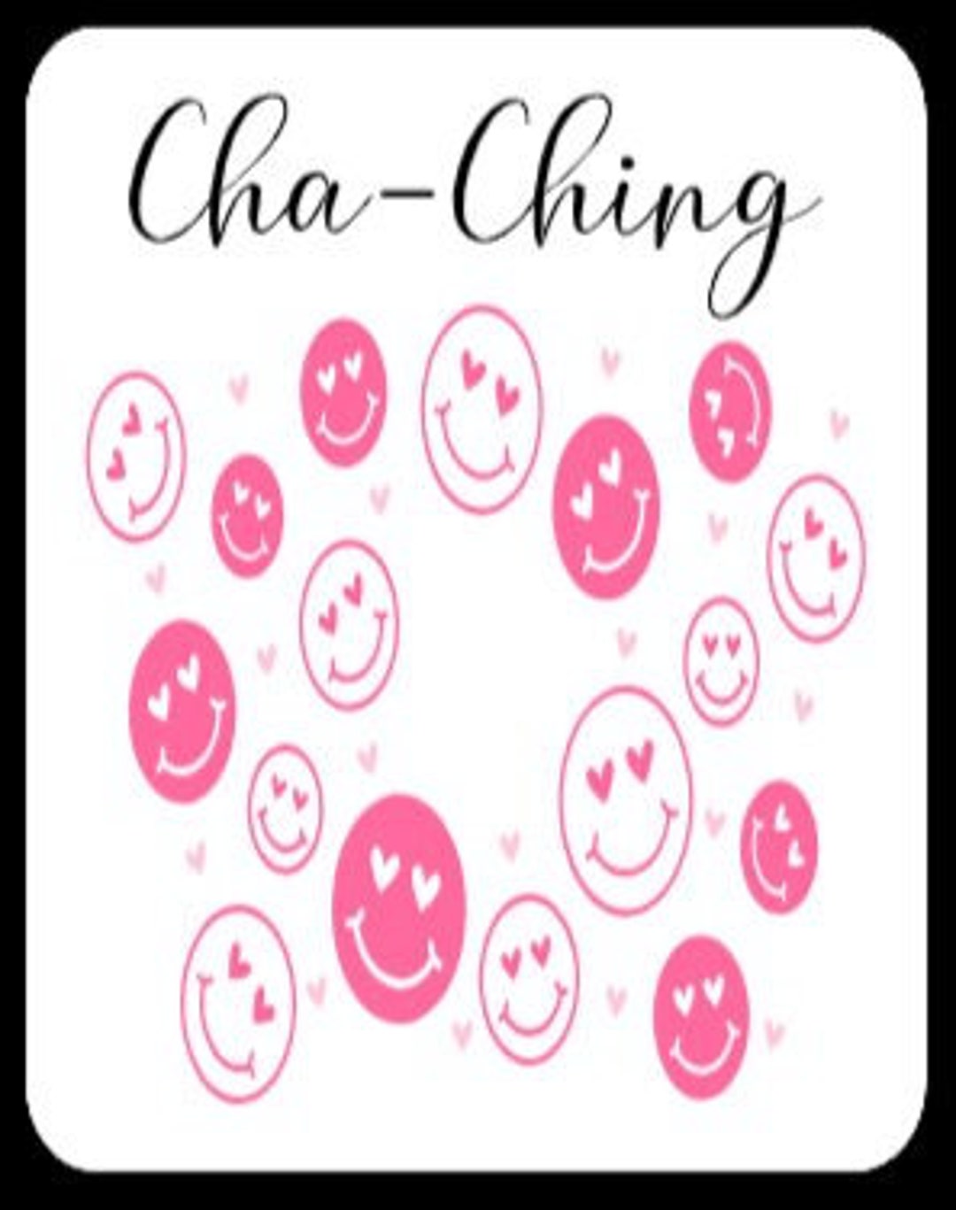 Cha-ching Minis - Savings Challenge Binder - Smiley Face - Hearts ...