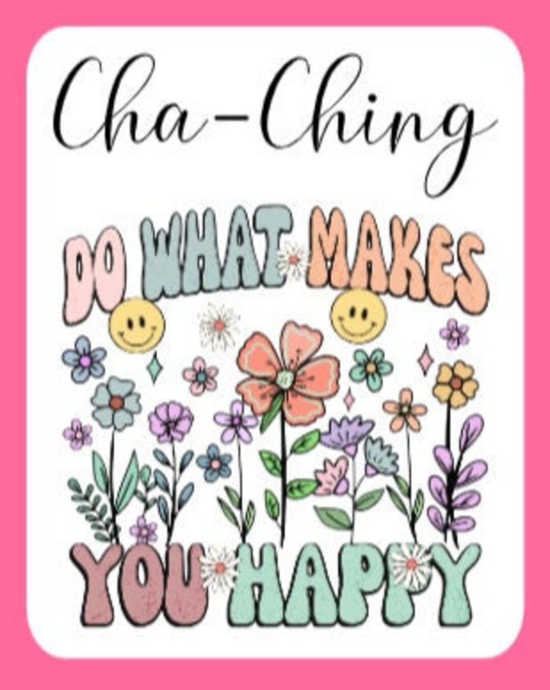 Cha-ching Minis - Savings Challenge Binder - Smile - Hippie - Retro ...
