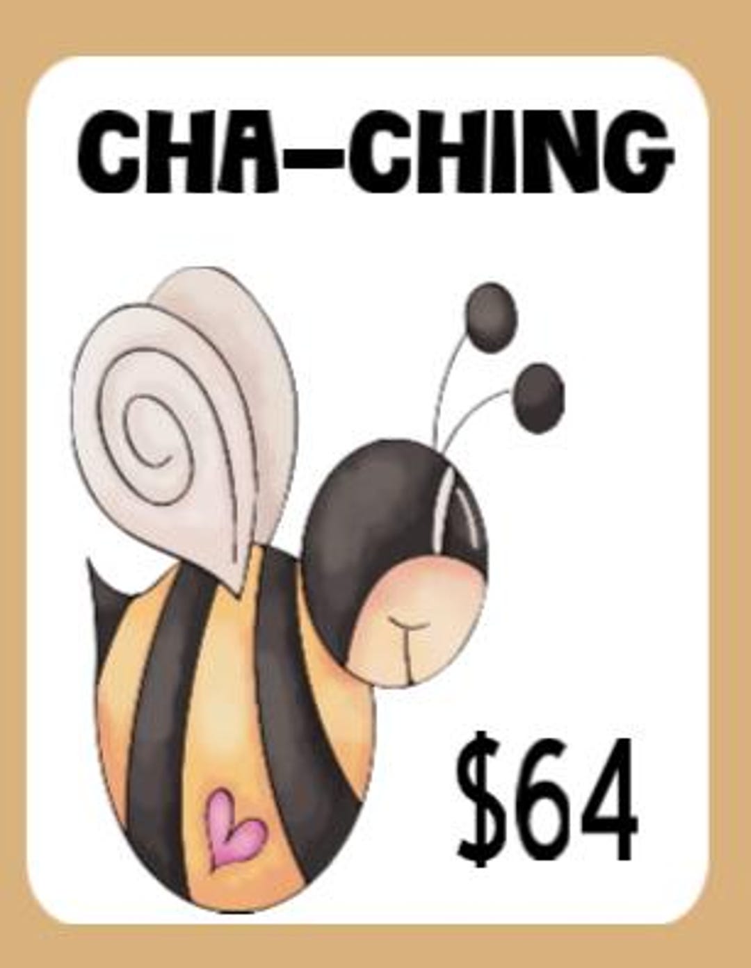 Cha-ching Minis - Savings Challenge Binder - Bumble Bee - Bee - Kids ...