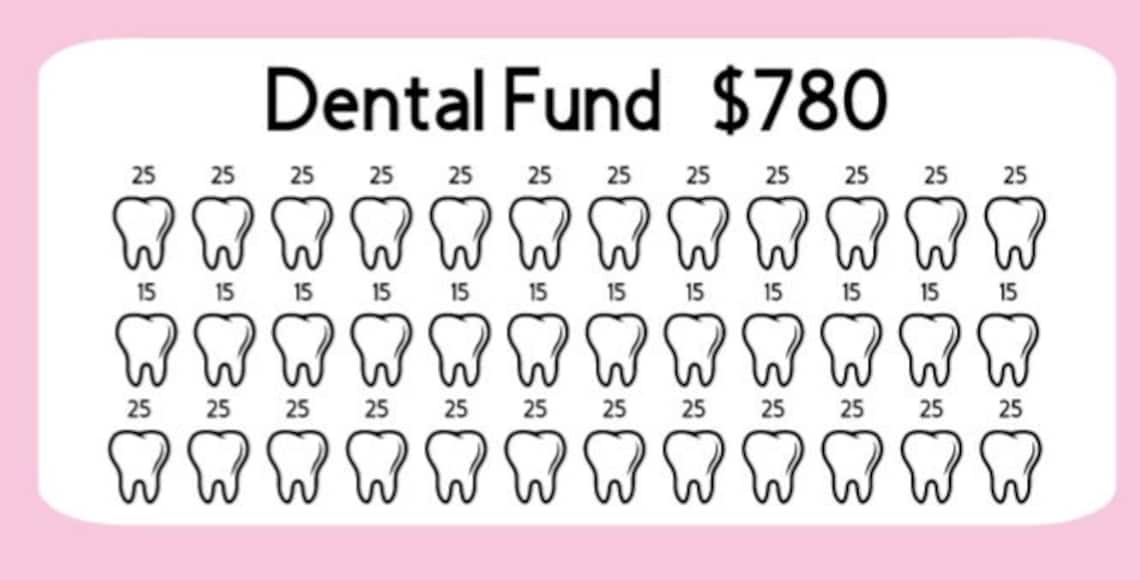 Savings Challenge Card (laminated)- Dental Savings - Dentist Savings ...