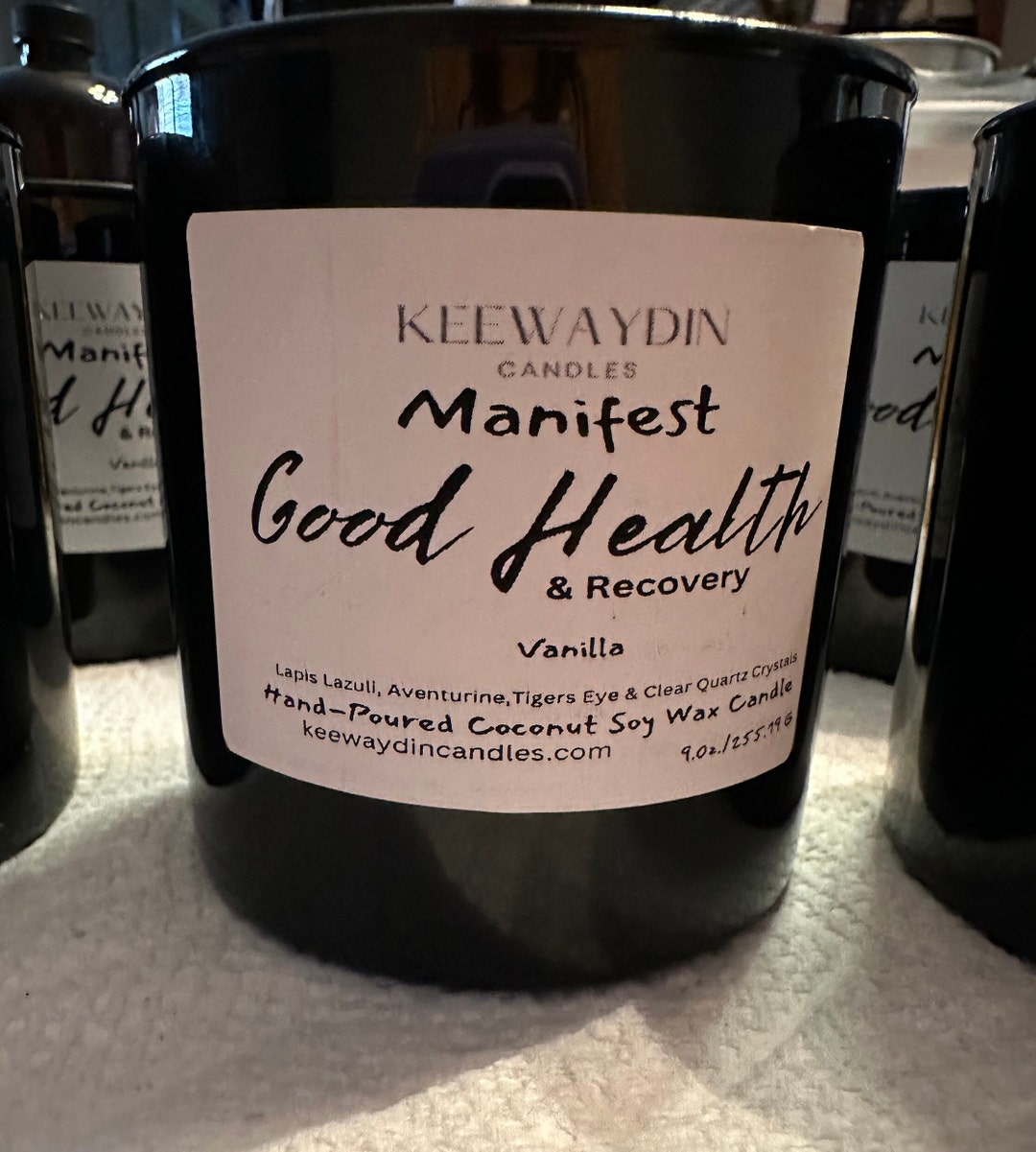 Manifest Good Health & Recovery Intention Candle Ritual Candle - Etsy