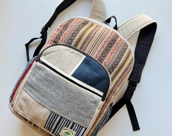 Himalayan 100% Hemp Bag, Hemp Backpack - Etsy Hong Kong