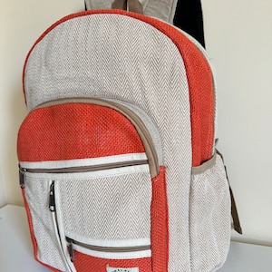 Handmade Himalayan Hemp Bag | Hemp Backpack | Nepal Hemp Bag | Eco ...