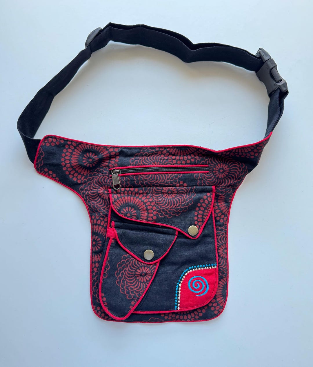 100 % Cotton Money Belt | Unique Design Cotton Waist Bag | Money Belt ...