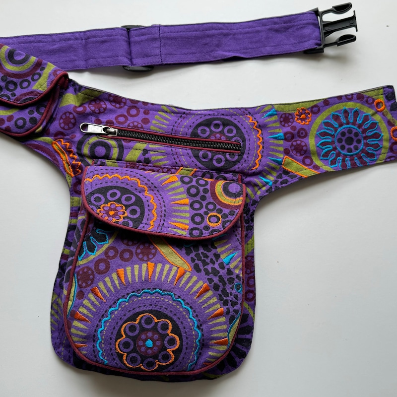 Patchwork Fabric Belt - Etsy UK