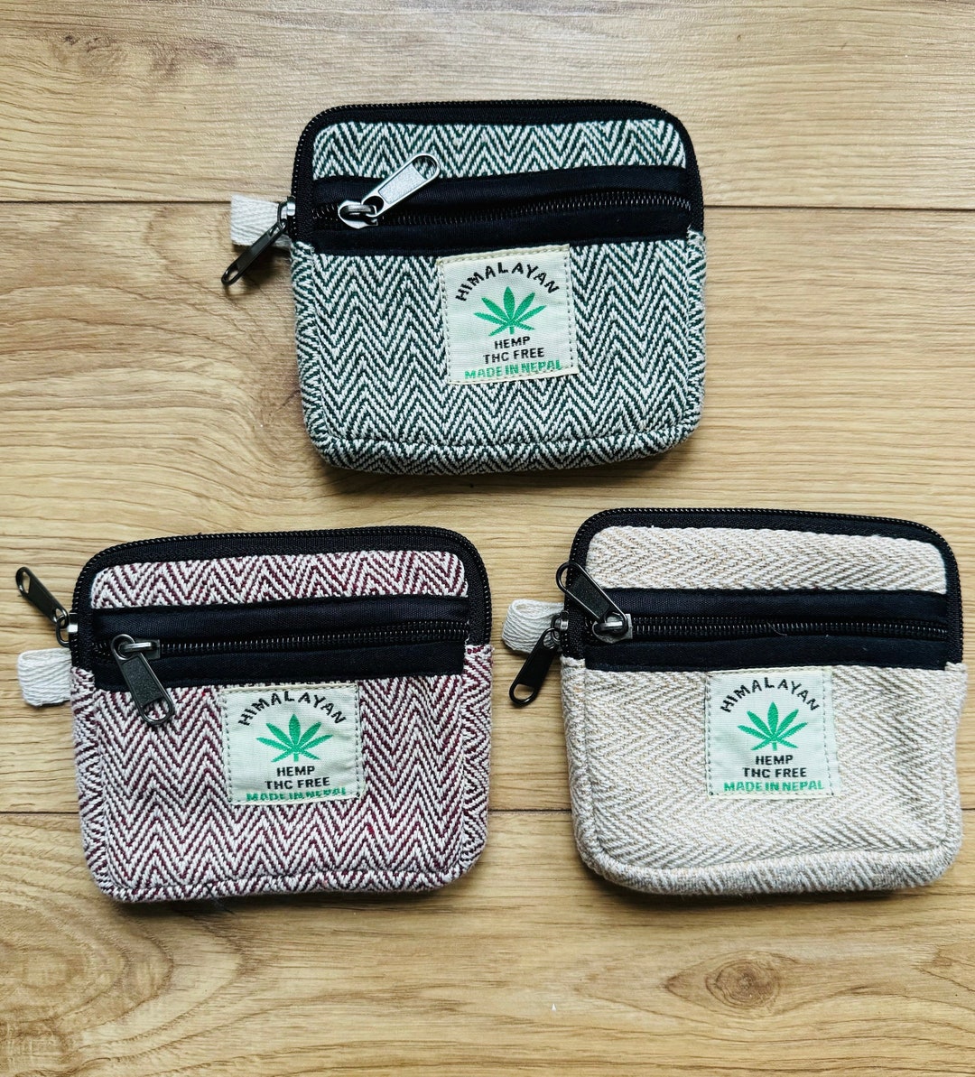 Hemp Coin Purse | Hemp Pouch | Hemp Wallet | Coin Bag | Fair Trade ...
