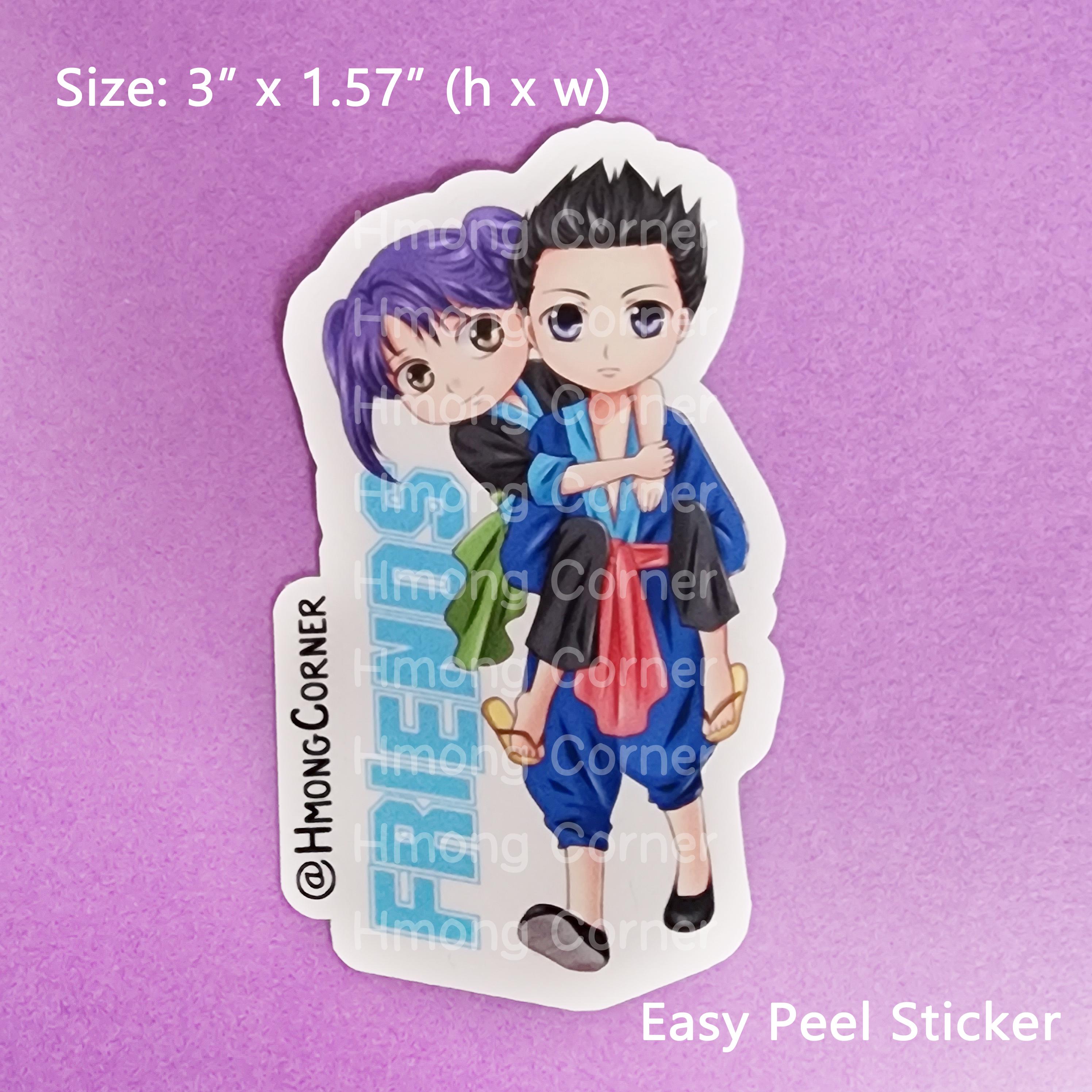 Hmong Sticker Boy Girl Sticker Friends Sticker Family Sticker Love ...