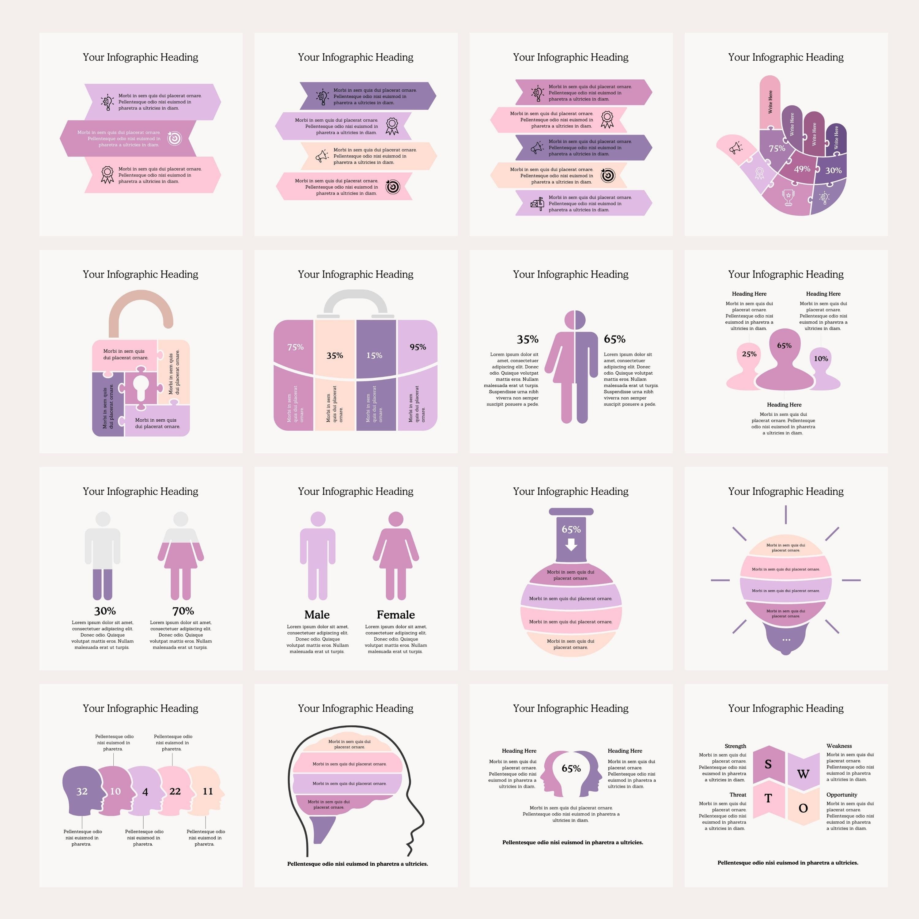 100 Canva Templates Bundle, Canva Social Media Template for Business ...