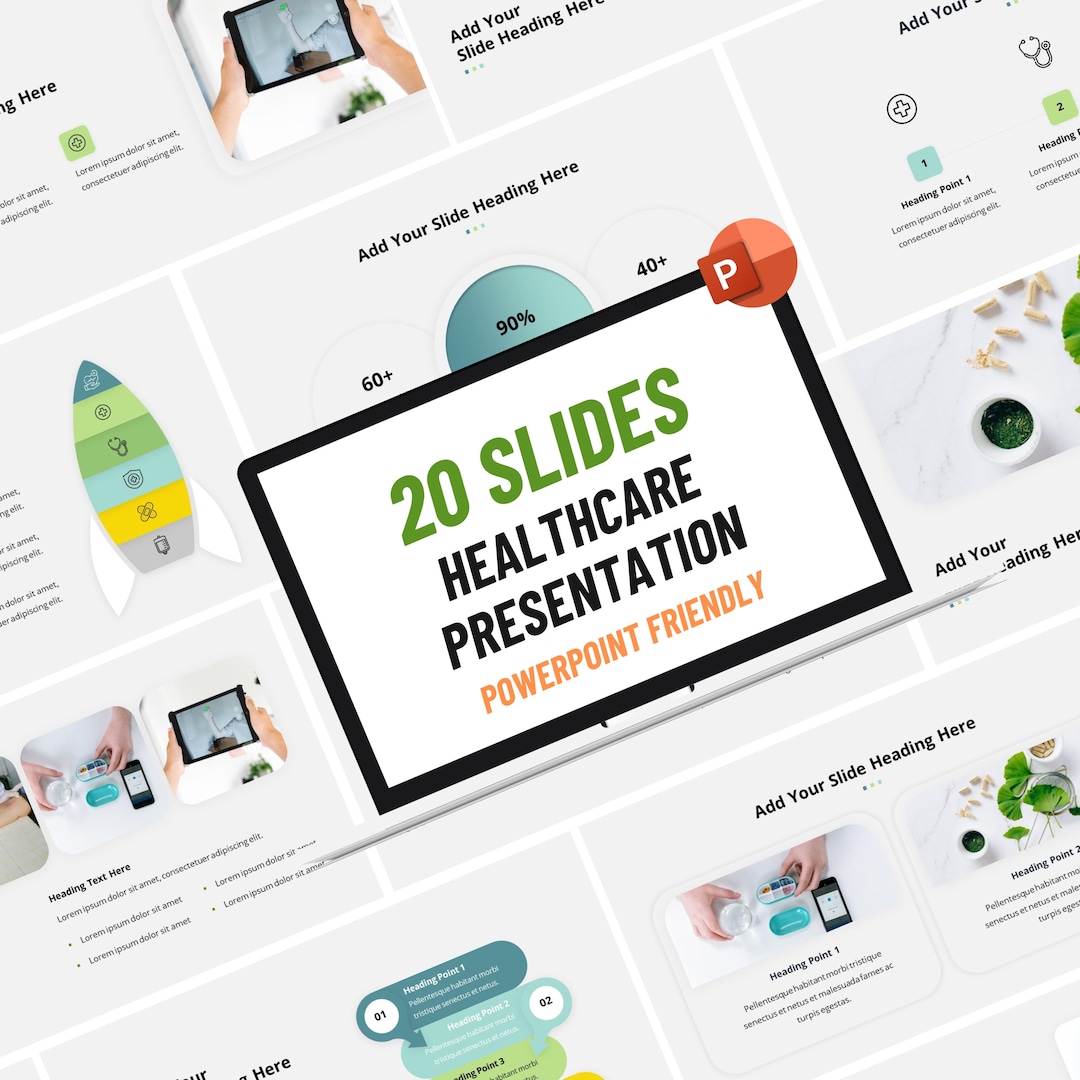 Healthcare Presentation Template Design, Editable Slides, Powerpoint ...