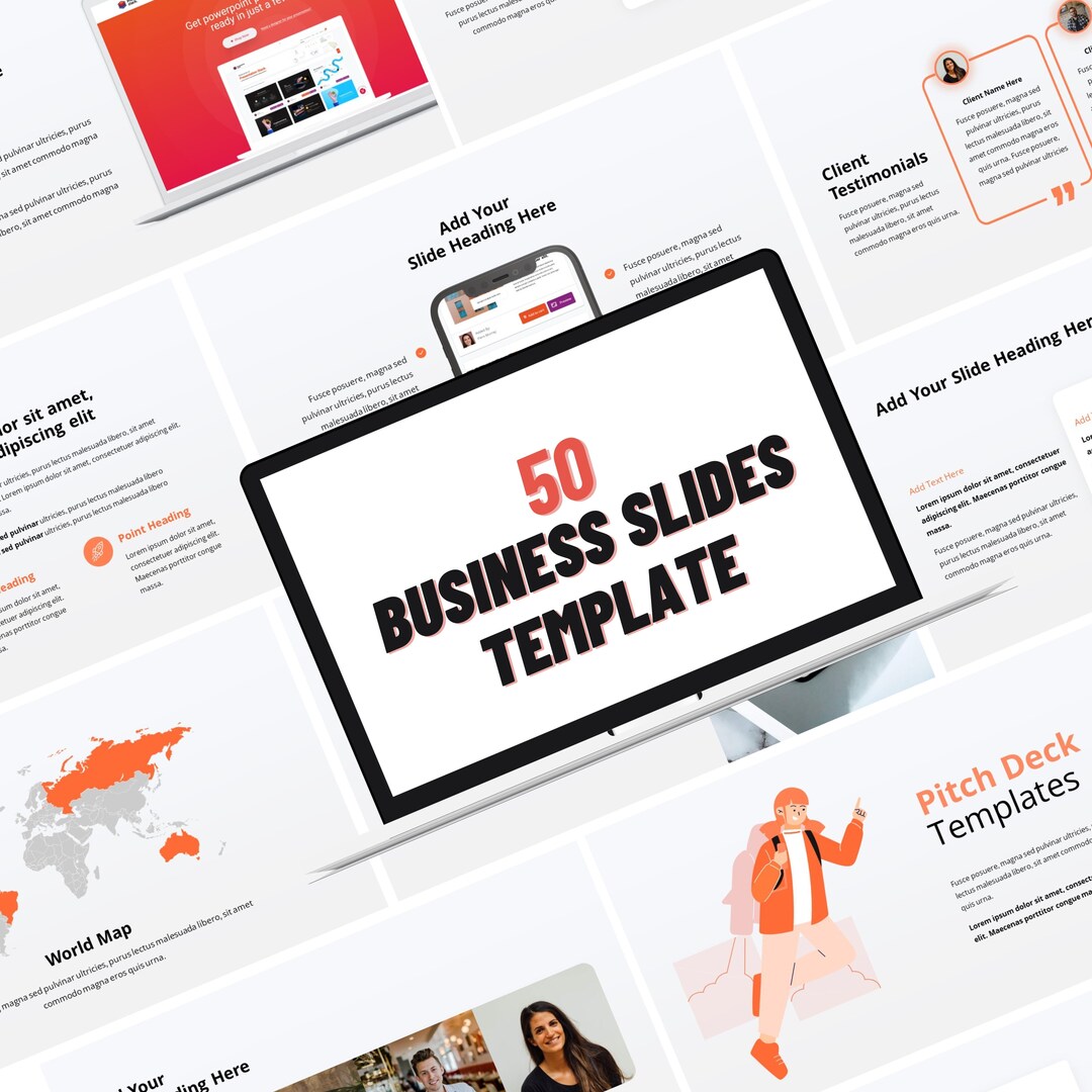 Pitchdeck Presentation Template Design, Editable Slides, Powerpoint ...