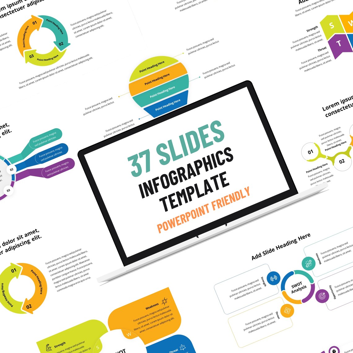 Infographics Template Design, Editable Slides, Powerpoint Template With ...