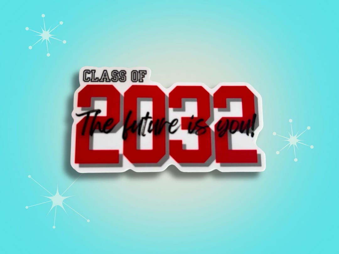 Class of 2032 Sticker: Waterproof Vinyl Decal - Etsy