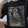 Barn Owl & Roses Sweatshirt | Barn Owl Crewneck | Nature Crewneck ...